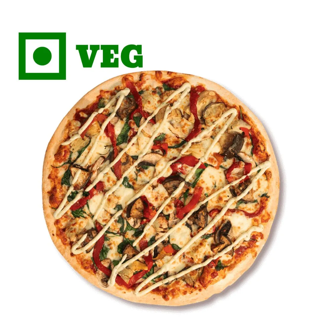 Veggie delight pizza - HangryGen - Online Food delivery in Pokhara